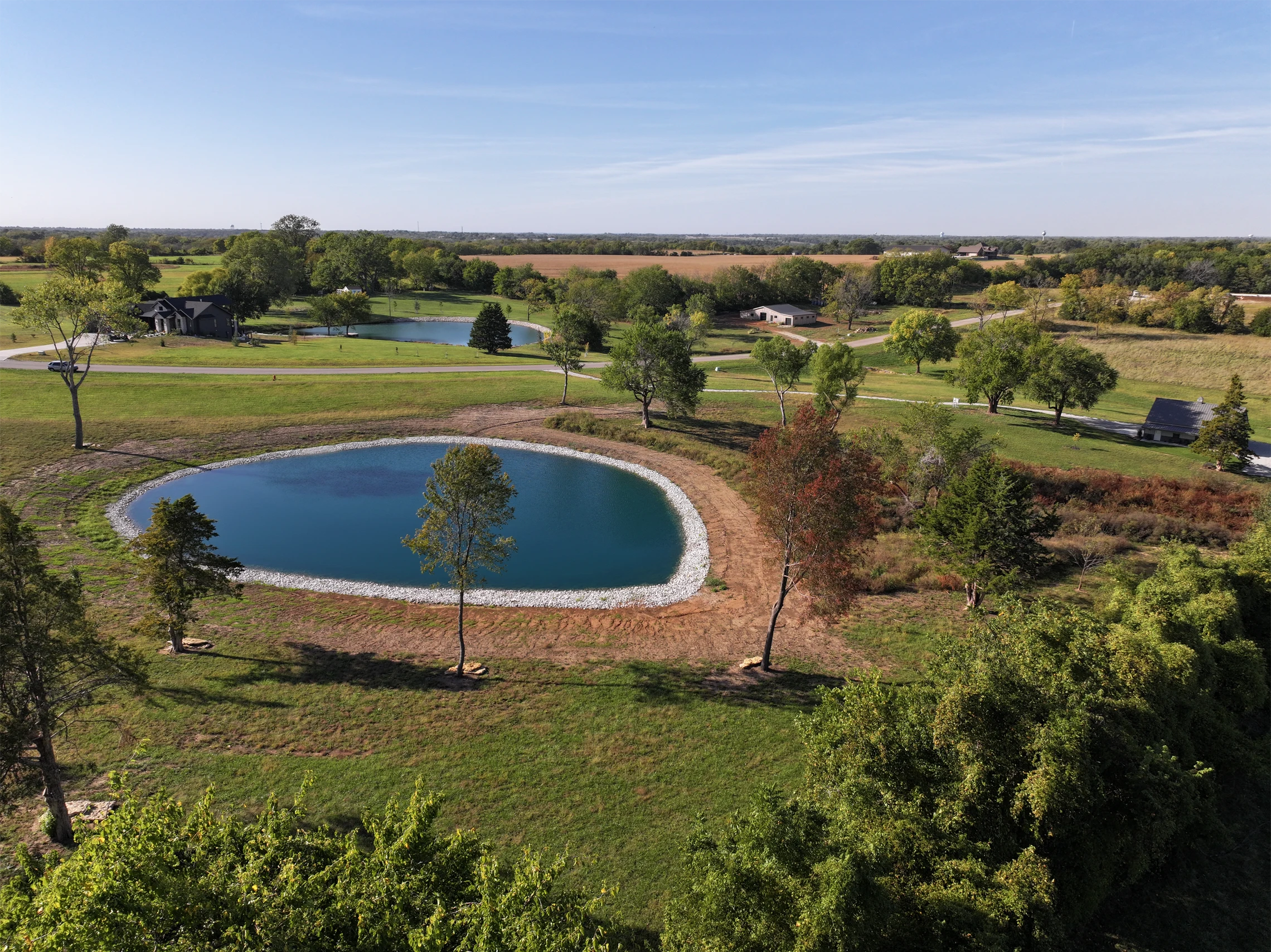 Acreage Pond Cleanout & Renovation | Grain Valley, Missouri